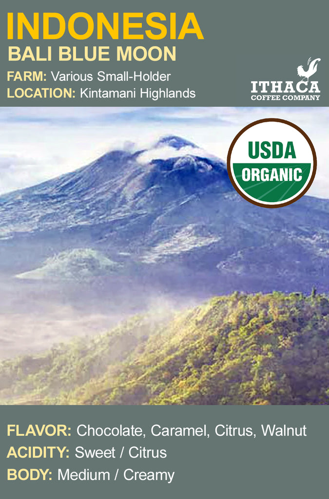 Bali Blue Moon Organic (bulk) – Ithaca Coffee Company